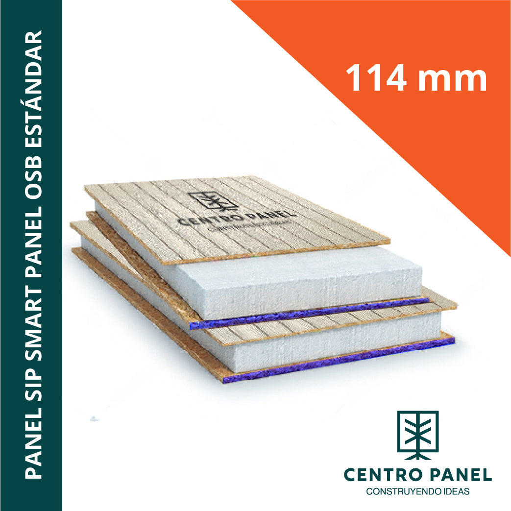 Paneles SIP SMART PANEL OSB estándar – Centropanel